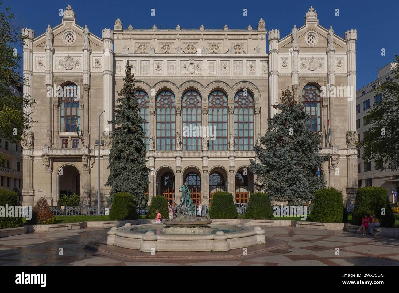 Hungary, Budapest, The Pesti Vigado, the most beautiful concert hall in ...