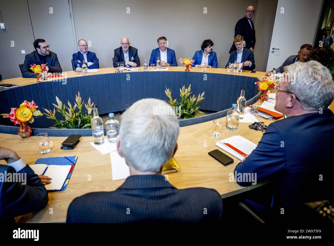 THE HAGUE - Ger Koopmans, Sander van Diepen (LTO), Mr. Roy Meijer ...