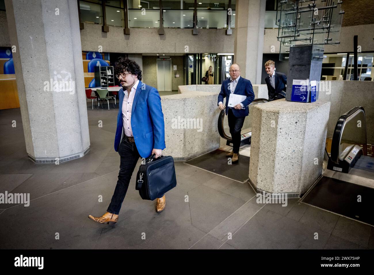 THE HAGUE - Ger Koopmans, Sander van Diepen (LTO), Mr. Roy Meijer ...