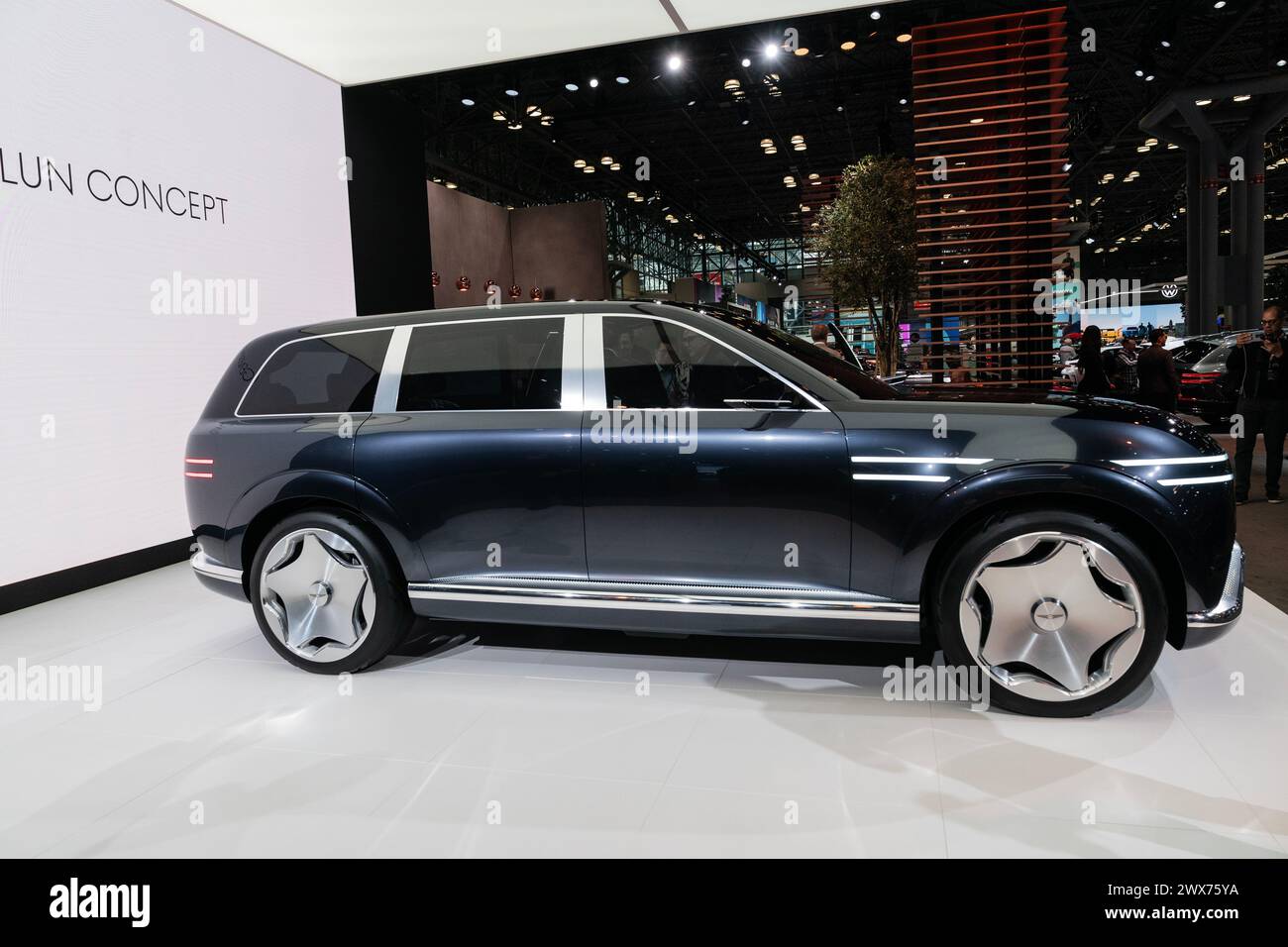 Genesis Neolun concept car on display during International Auto Show ...