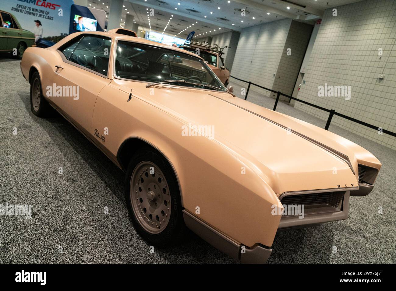 New York, USA. 27th Mar, 2024. 1966 Buick Riviera on display as part of ...