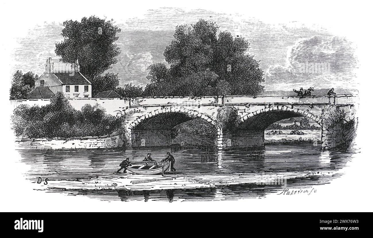 Bothwell Bridge, scene of the eponimous battle between government ...