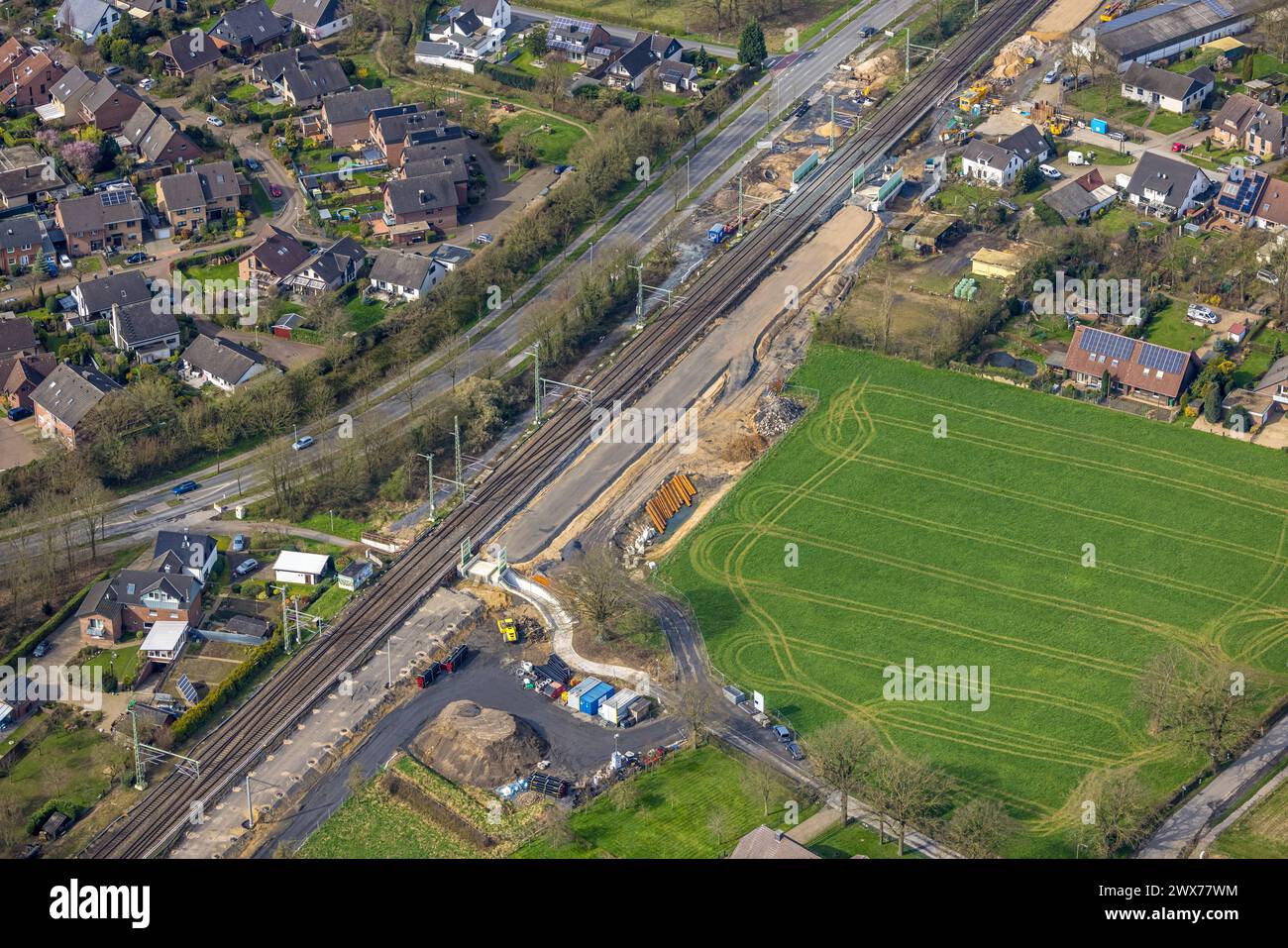 Extension of the betuweroute and betuwe linie railroad line hi-res ...