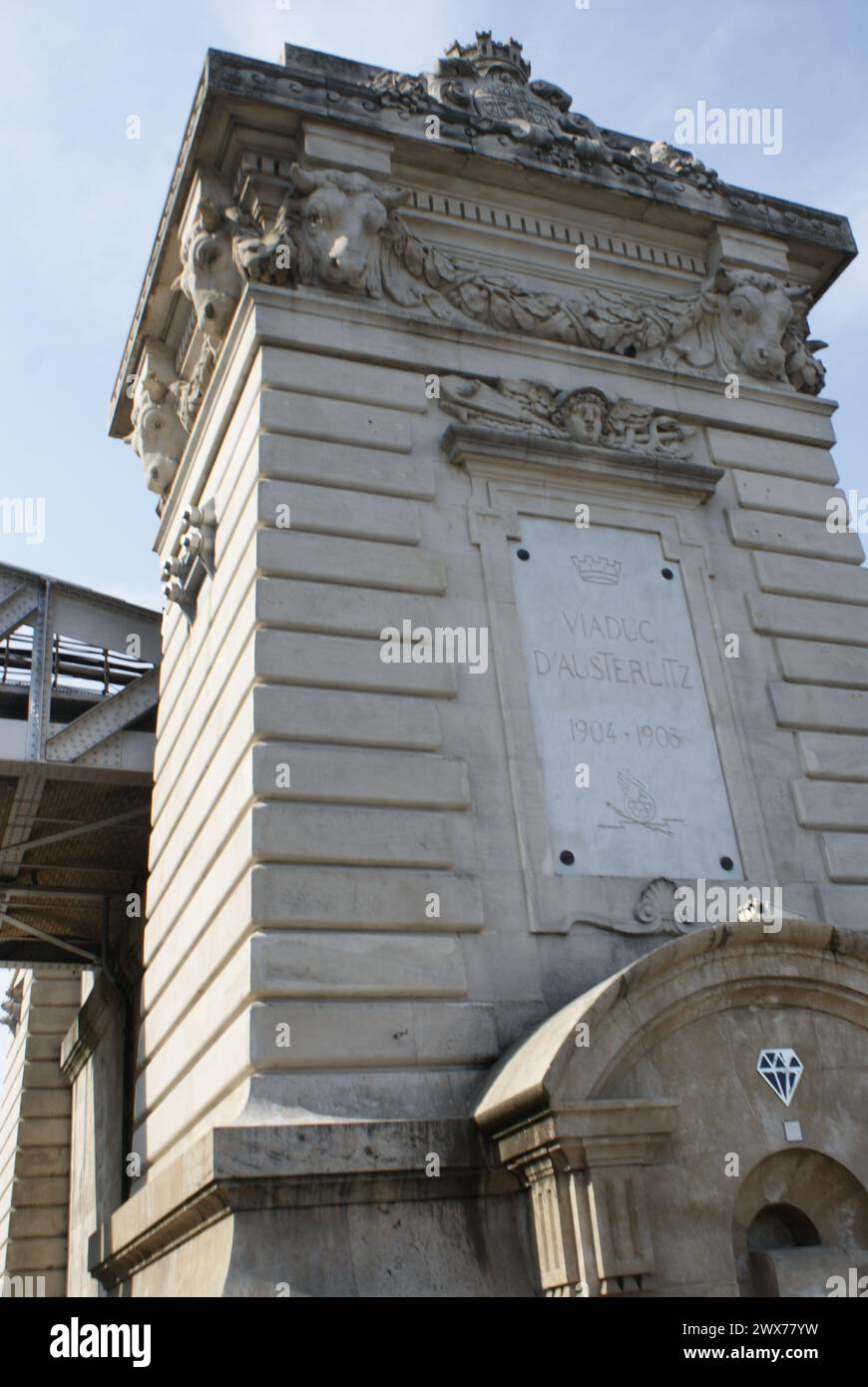 LE PONT D'AUSTERLITZ . PARIS Stock Photo - Alamy