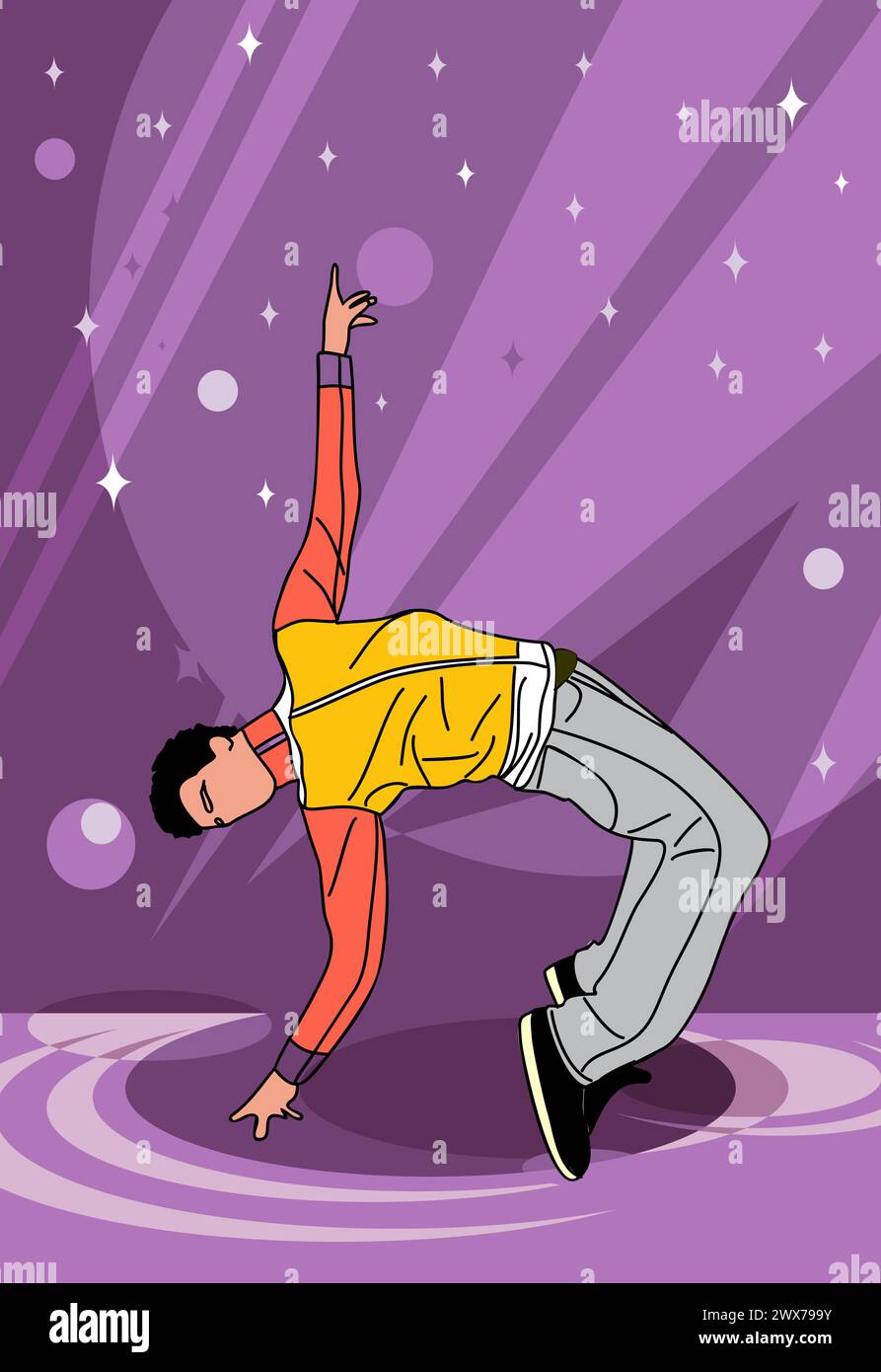 Performer move Stock Vector Images - Alamy
