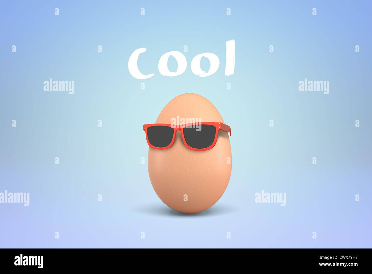 Stylish egg wearing cool sunglasses Stock Photo - Alamy