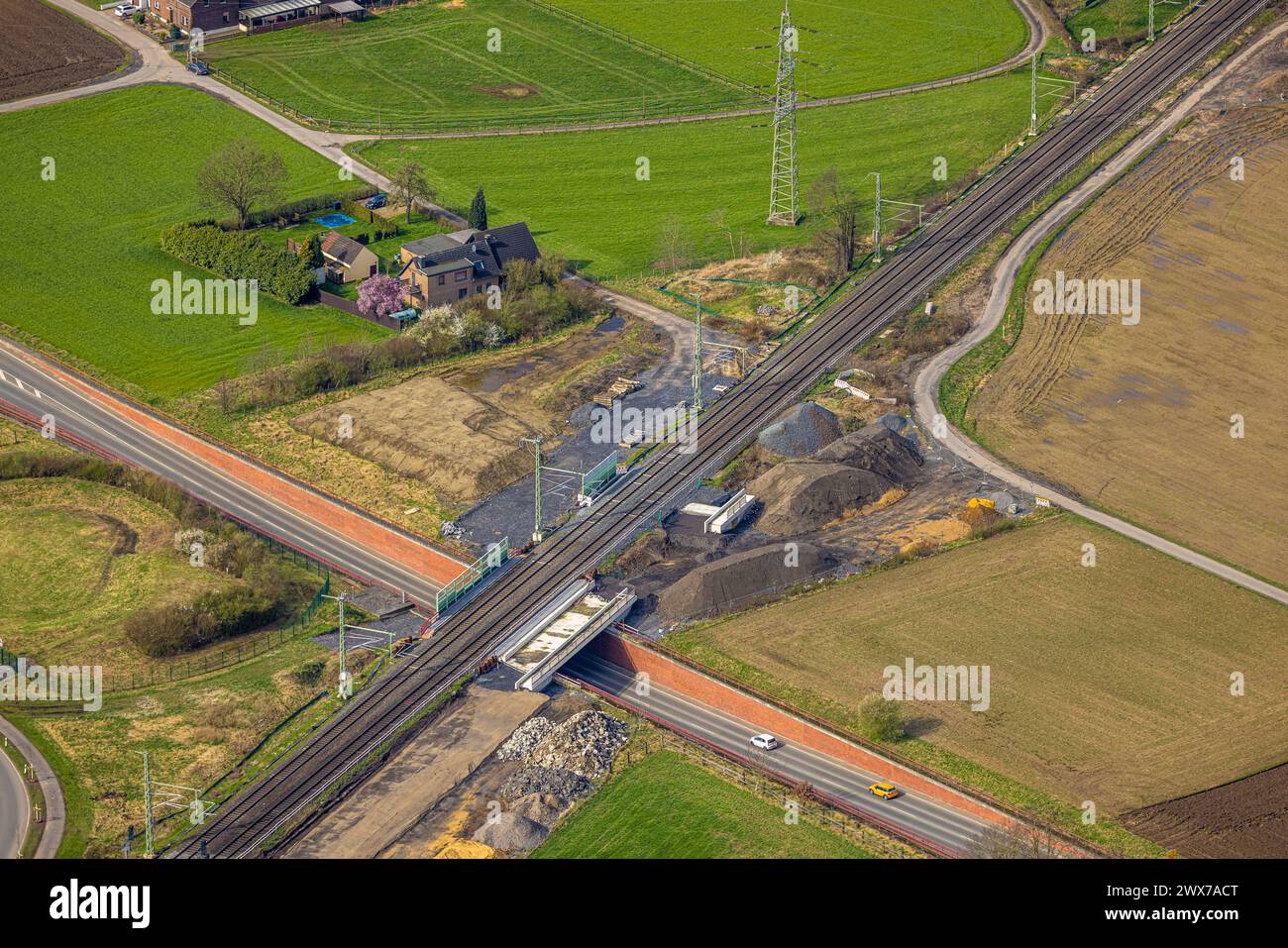 Extension of the betuweroute and betuwe linie railroad line hi-res ...