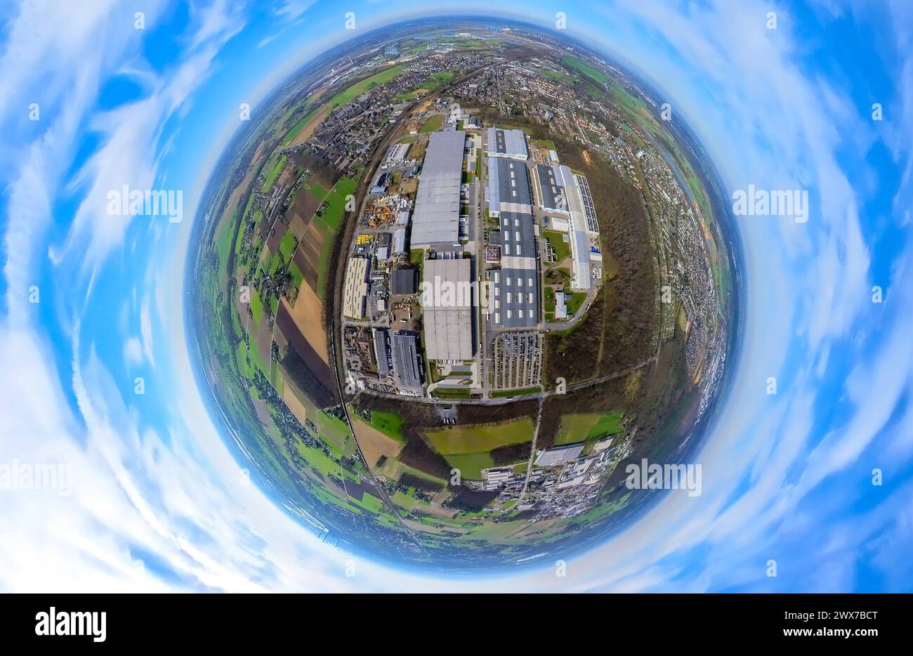 Expansion of the betuweroute and betuwe line railroad line hi-res stock ...