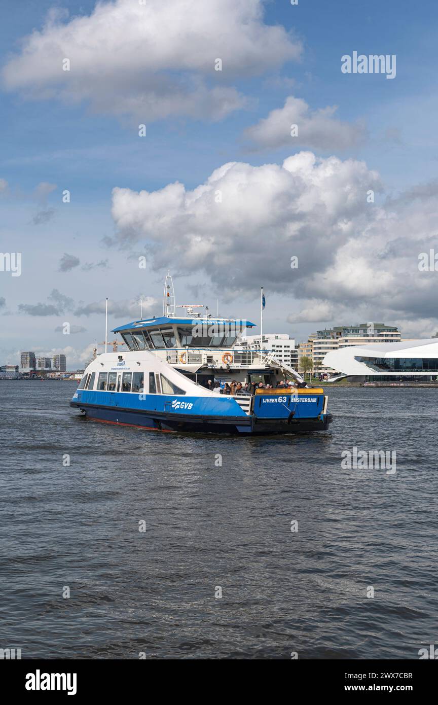 Amsterdam The Netherlands 28th March 2024 GVB Gemeente Vervoer Bedrijf ...