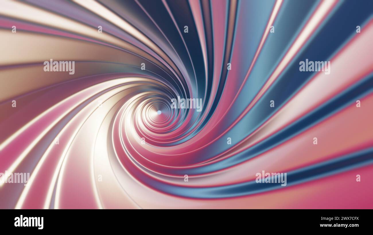 Pastel fluid loop hi-res stock photography and images - Alamy