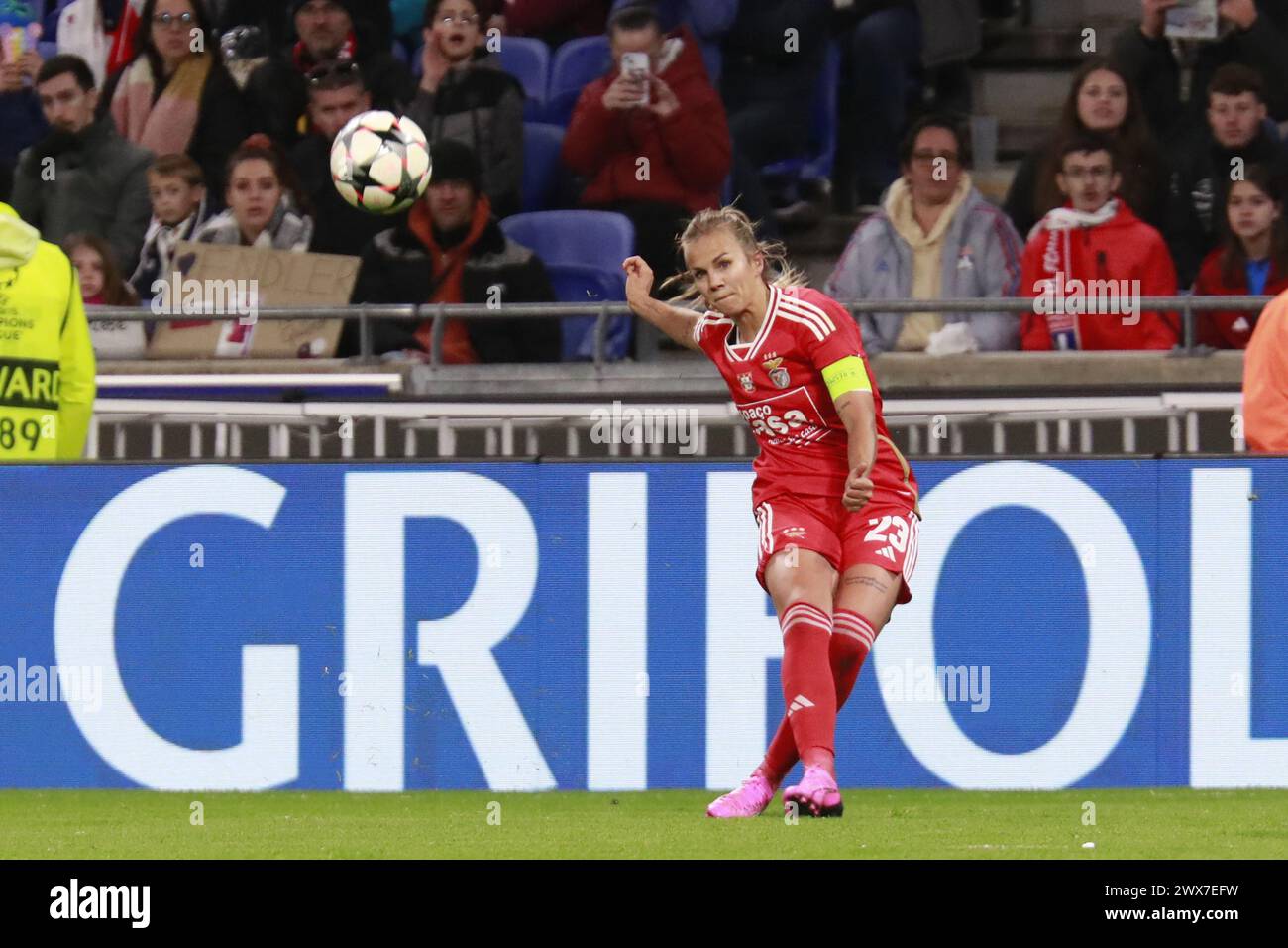 Anna GASPER of Benfica during the UEFA Women's Champions League ...