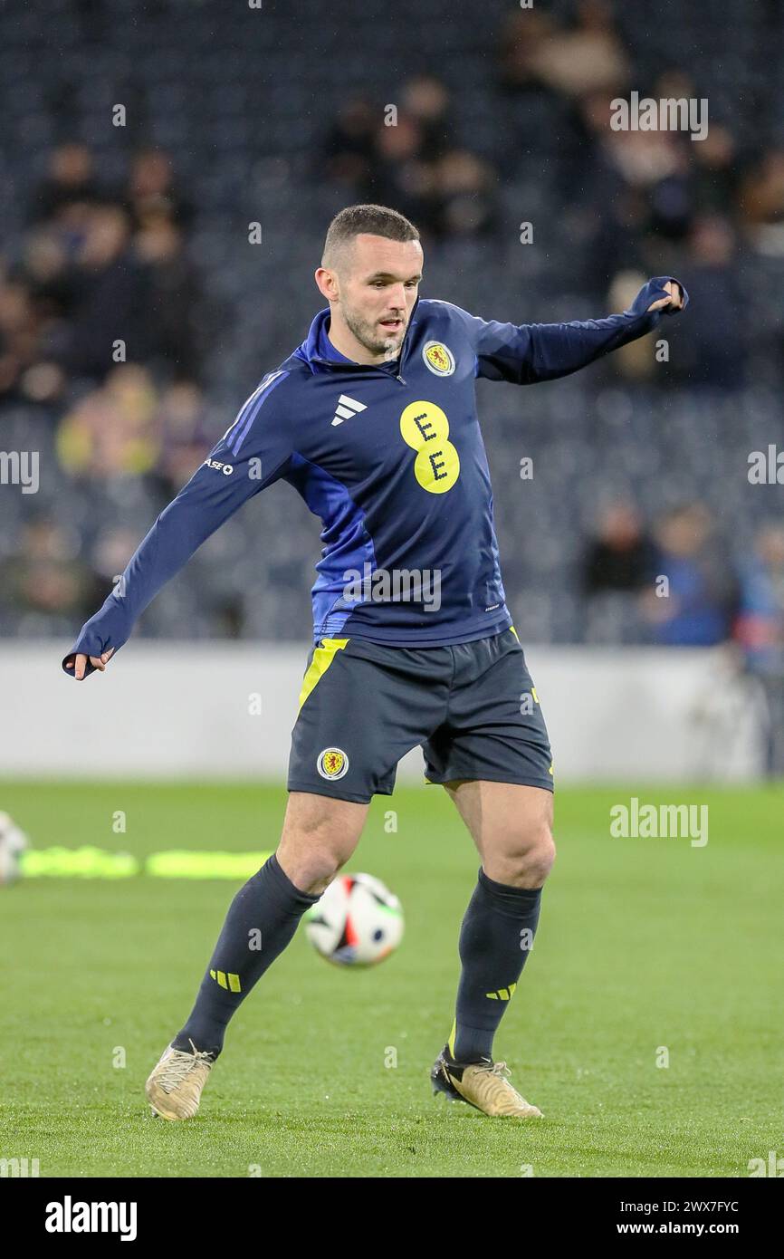 JOHN McGINN, professional football player, playing for the Scotland ...