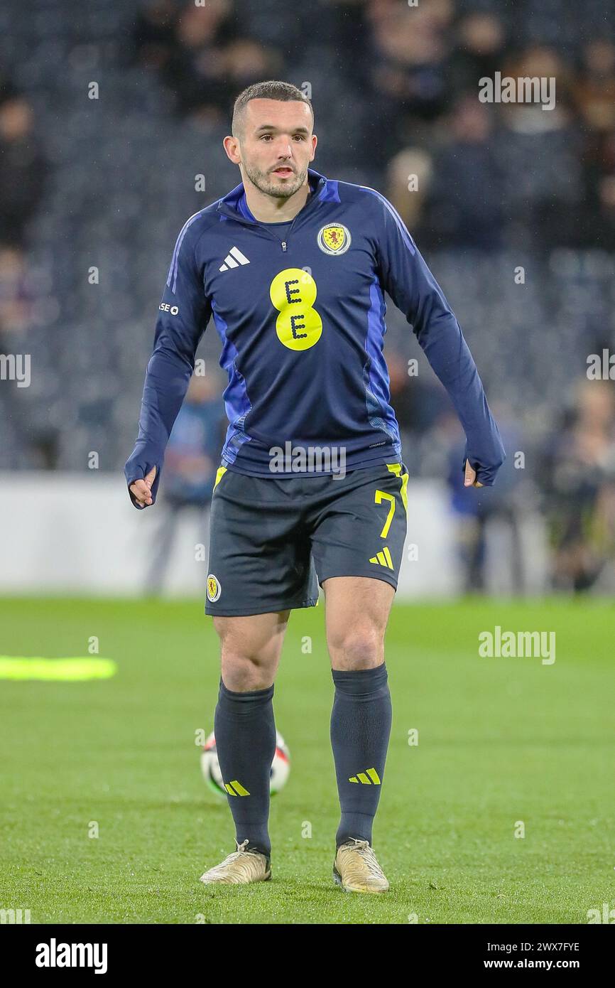 JOHN McGINN, professional football player, playing for the Scotland ...