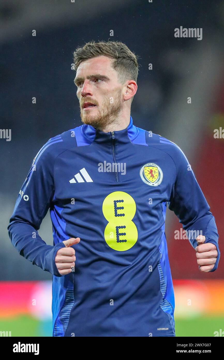 Andrew Robertson, professional football player, playing for the ...