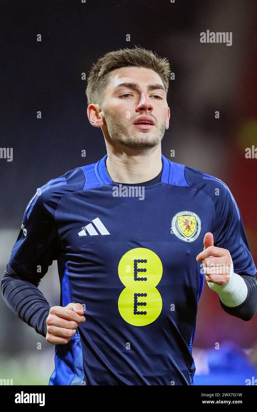 BILLY GILMOUR, professional football player, playing for the Scotland ...