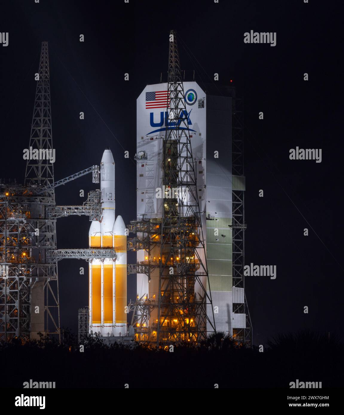 Cape Canaveral, USA. 28th Mar, 2024. NROL-70 with the ULA Delta IV ...