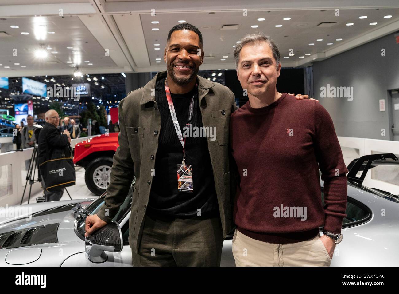 New York, New York, USA. 27th Mar, 2024. Michael Strahan and Goran ...