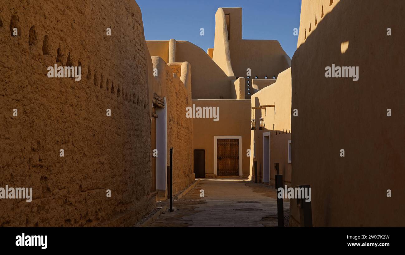 Middle East, Saudi Arabia, World Heritage Site, At Turaif in the old ...