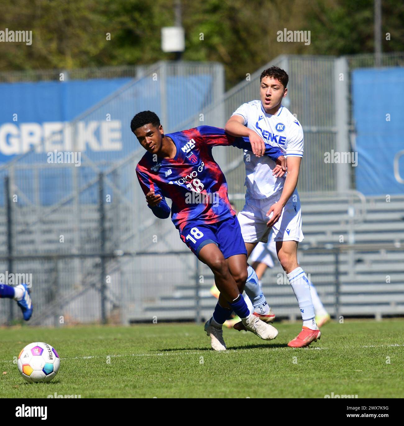 KSC karlsruher SC friendly match FC Tokyo U18 Stock Photo - Alamy