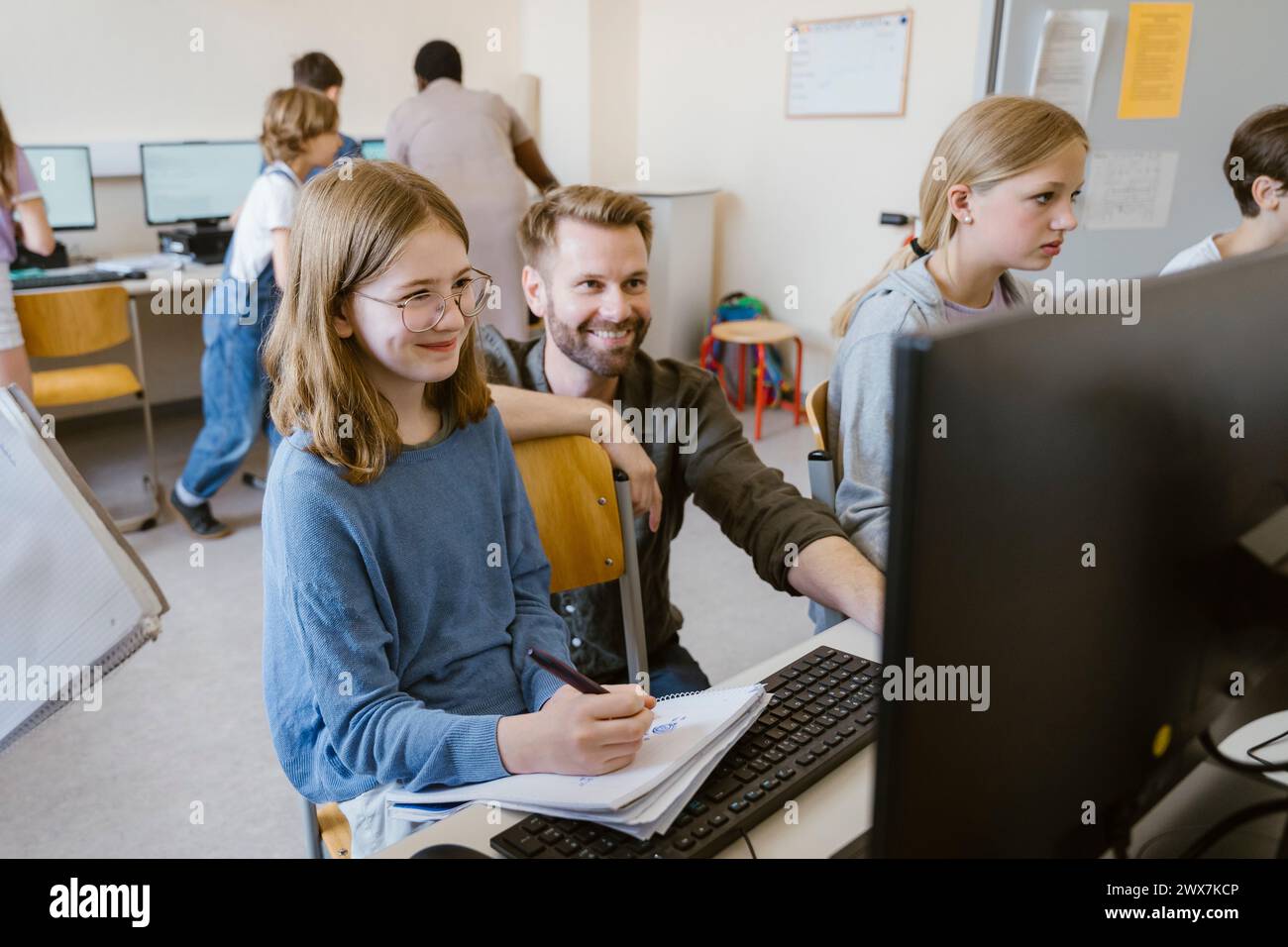 Student students pupil drawing hi-res stock photography and images - Alamy