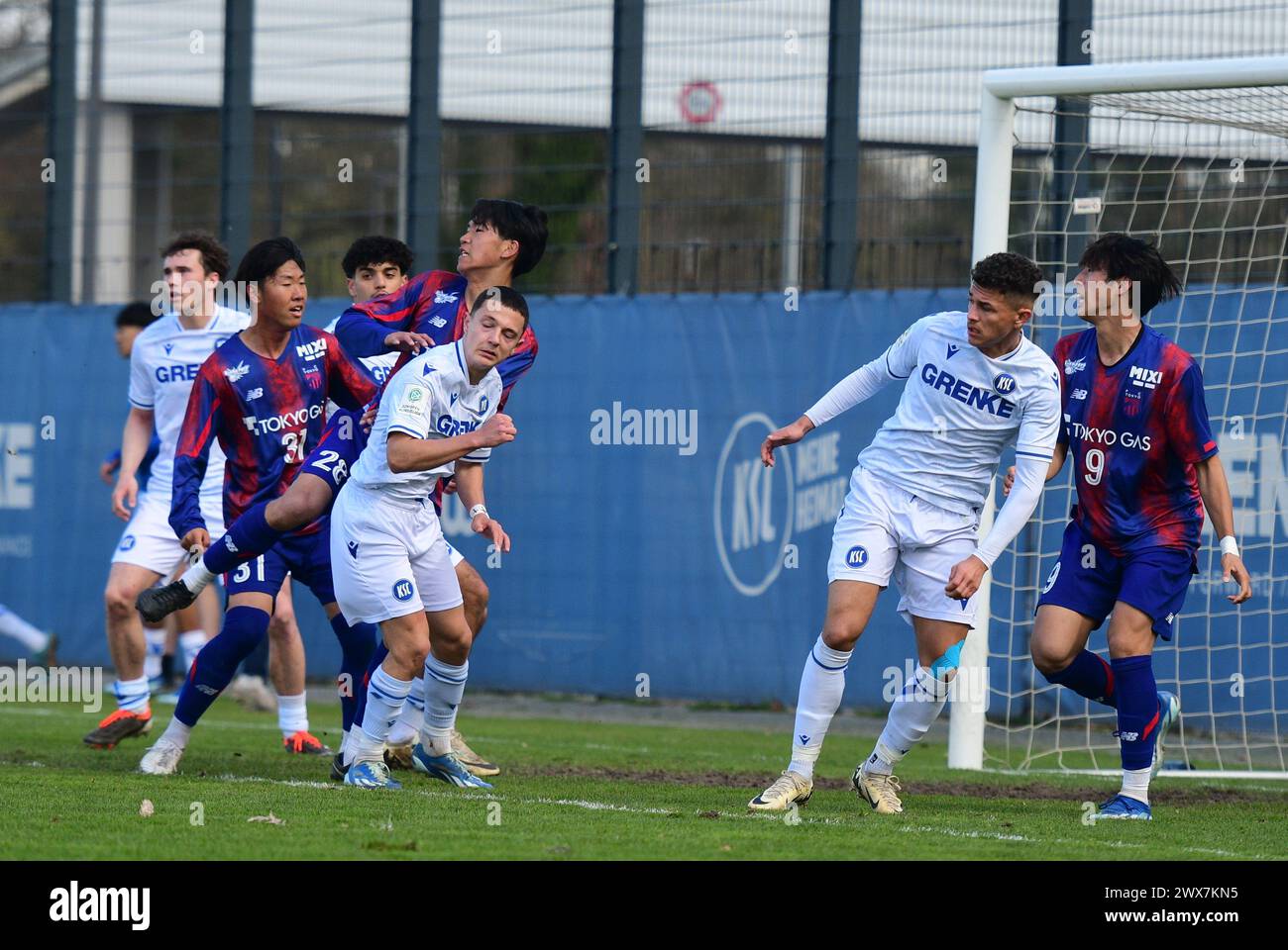 KSC karlsruher SC friendly match FC Tokyo U18 Stock Photo - Alamy