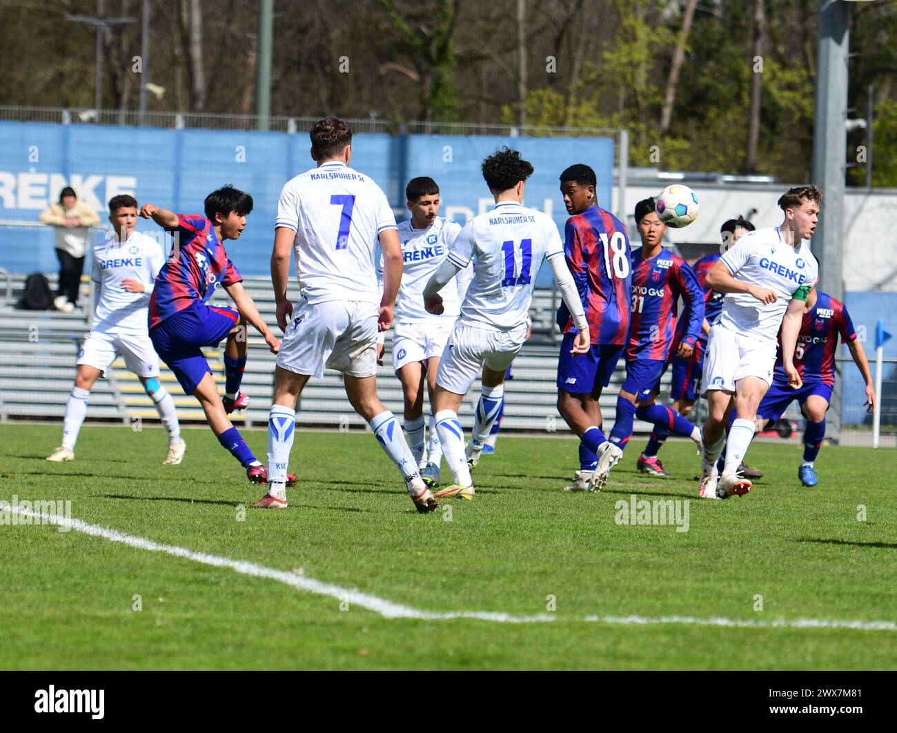 KSC karlsruher SC friendly match FC Tokyo U18 Stock Photo - Alamy