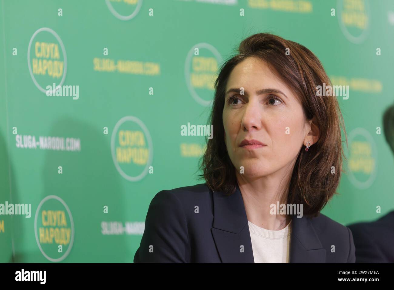 Non Exclusive: KYIV, UKRAINE - MARCH 27, 2024 - French MEP, President ...