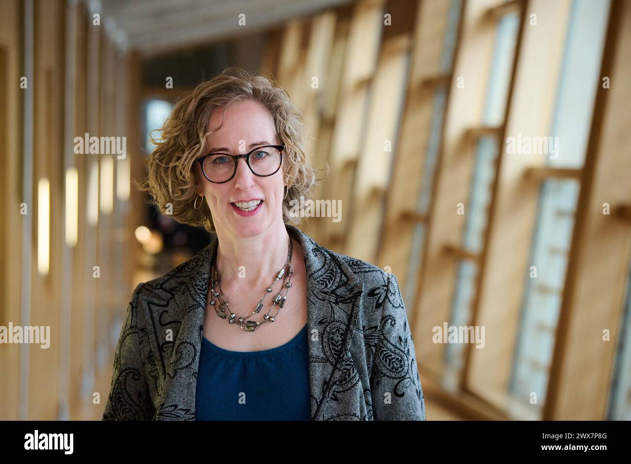 Edinburgh Scotland, UK 28 March 2024. Minister for Green Skills ...