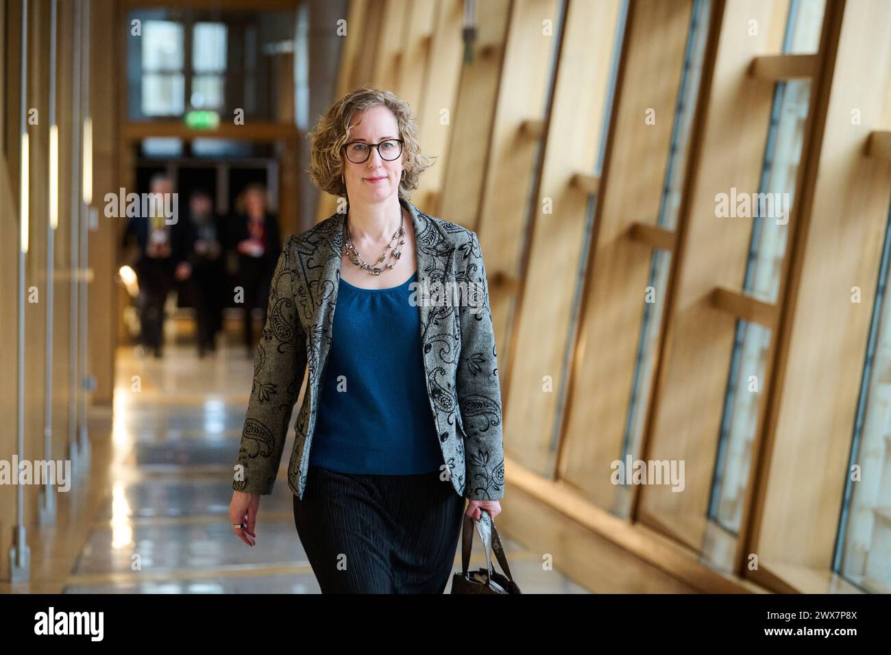 Edinburgh Scotland, UK 28 March 2024. Minister for Green Skills ...