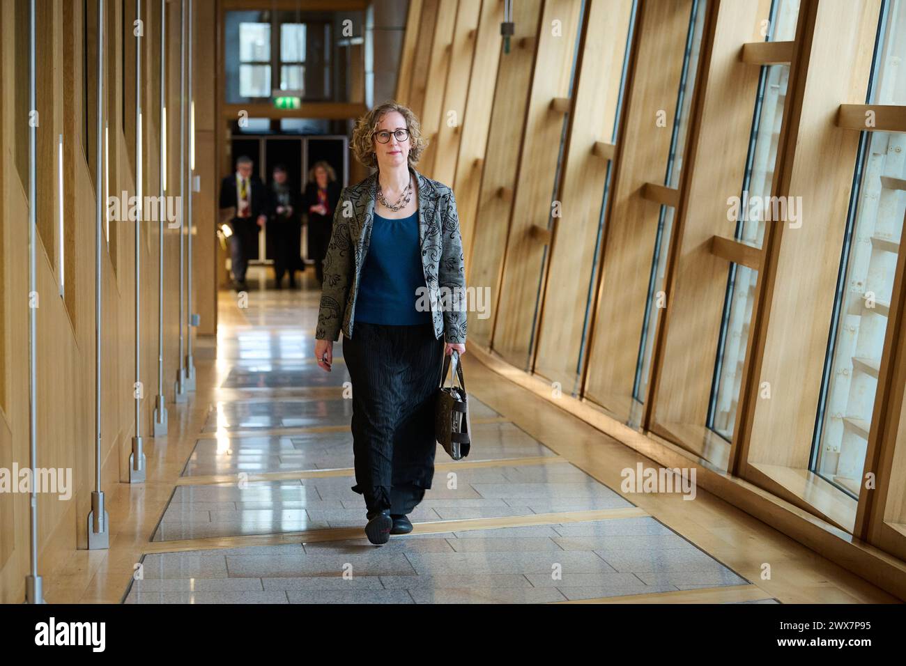 Edinburgh Scotland, UK 28 March 2024. Minister for Green Skills ...