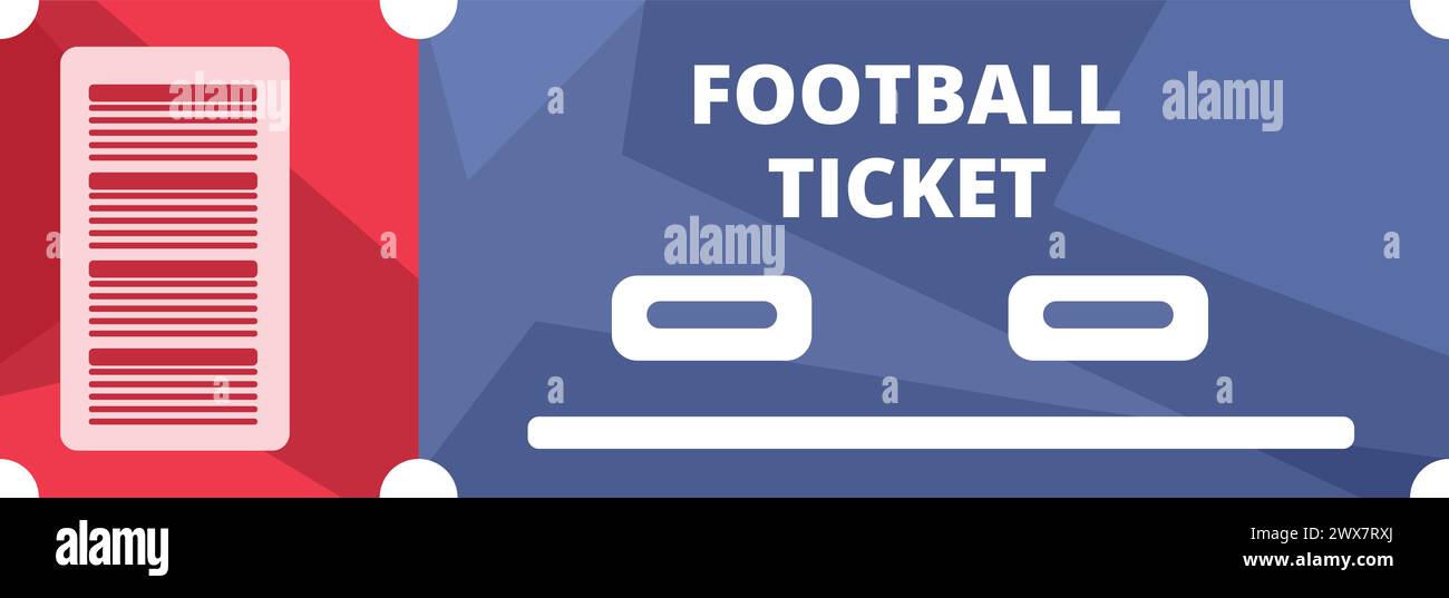 Attend soccer ticket icon cartoon vector. Visit stadium. Entrance ...
