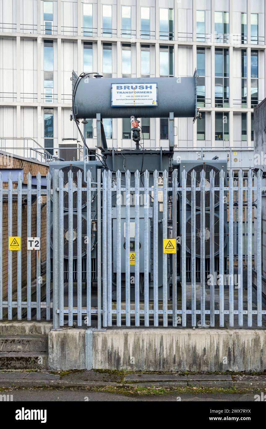Brush Electric Transformer, Glasgow, Scotland, UK, Europe Stock Photo ...
