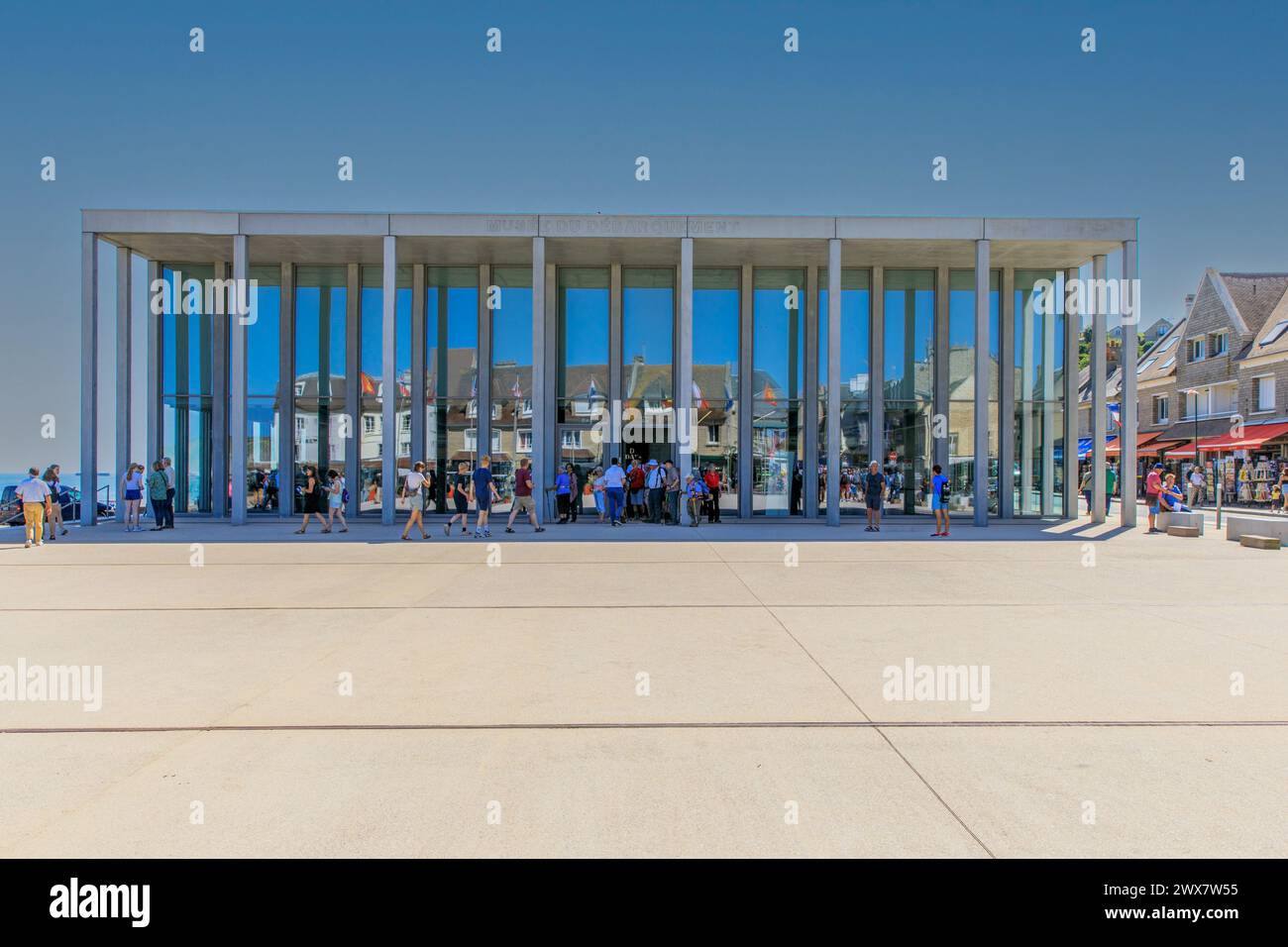 France, Normandy region, Calvados department, D-Day beaches ...