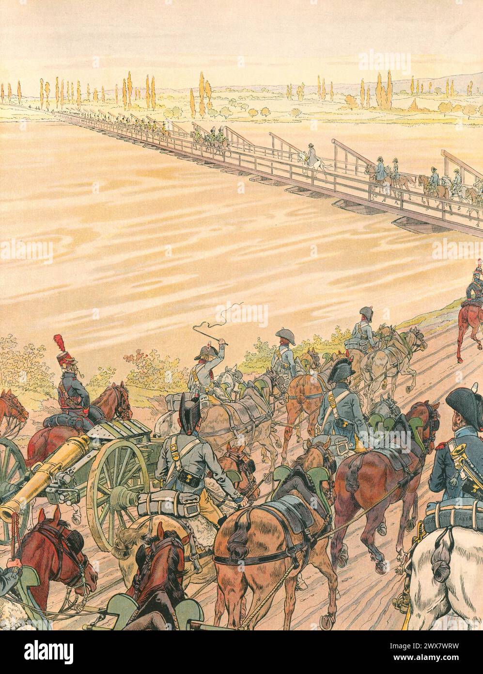 On 1st October 1805, Napoleon I and his army crossed the Rhine at the ...