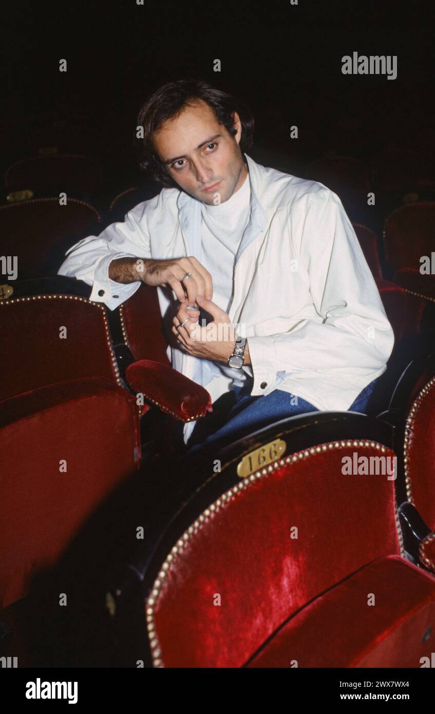 French actor and director Daniel Mesguich in the Conservatoire National ...