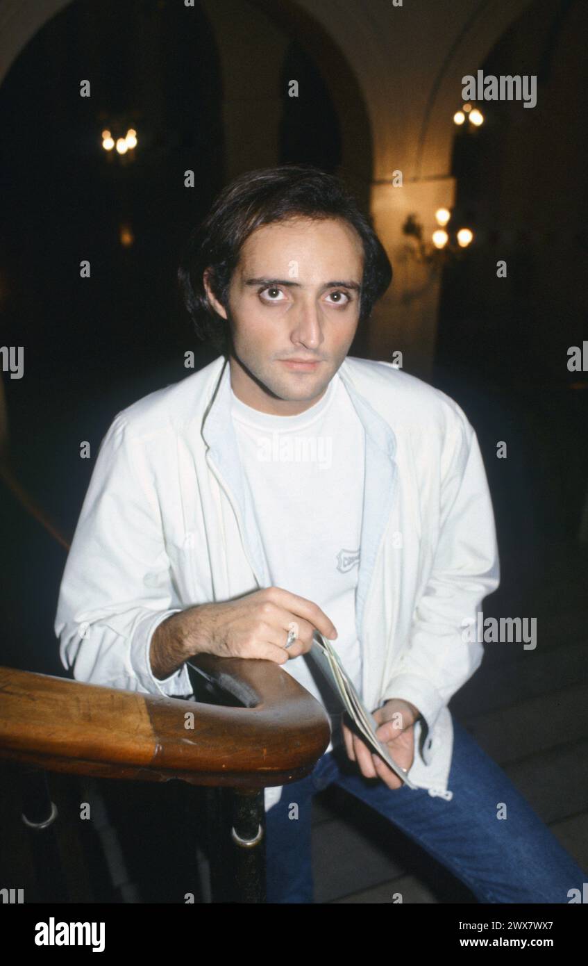 French actor and director Daniel Mesguich in the Conservatoire National ...