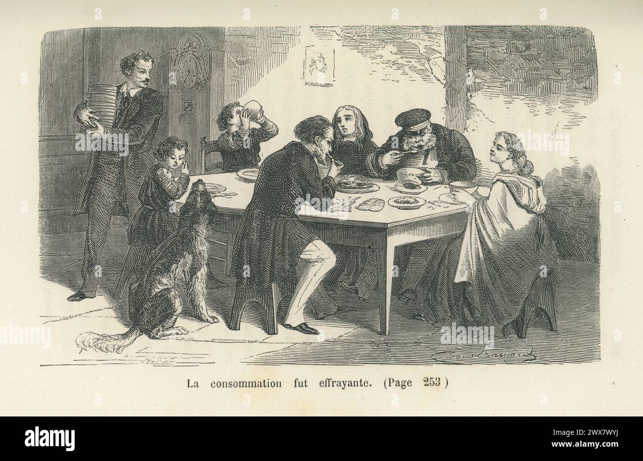 "The consumption was frightening; the night had whetted appetites to ...