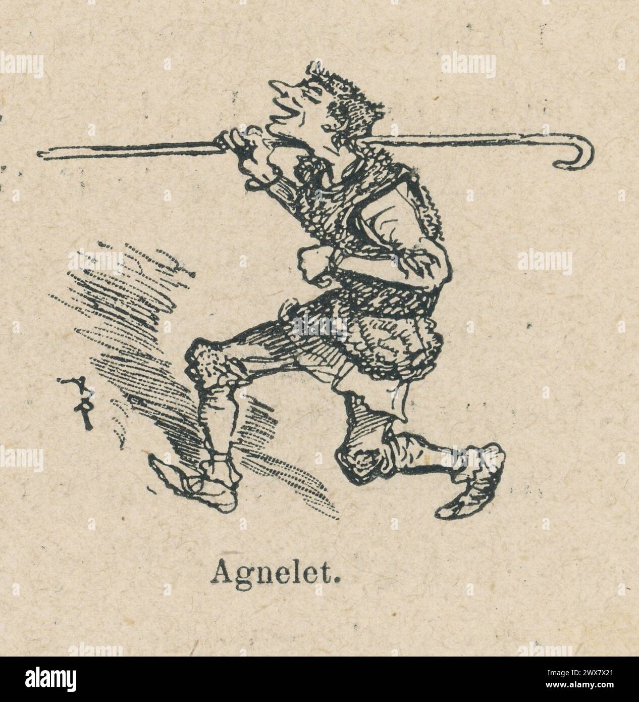 Portrait of Agnelet with his naïve face, childlike expressionand large ...