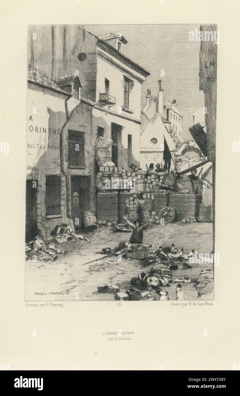 Paris 1832 rebellion hi-res stock photography and images - Alamy