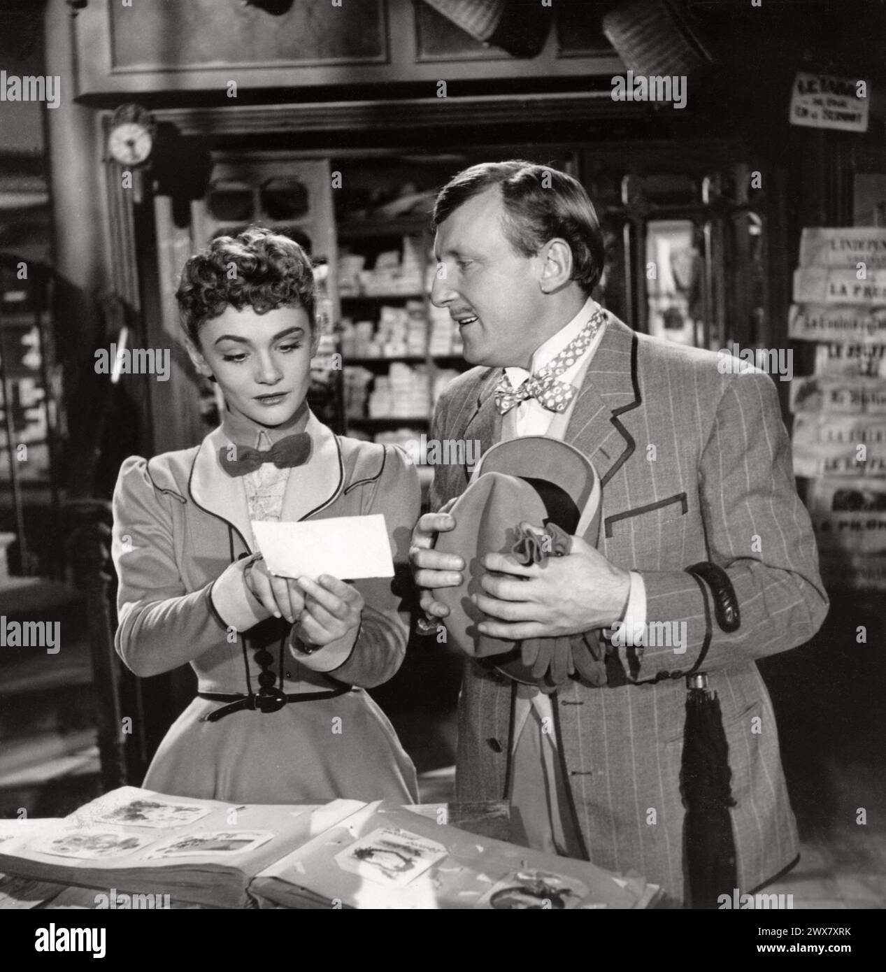 Miquette et sa Mere Year : 1950 France Director : Henri-Georges Clouzot Daniele Delorme, Bourvil ...