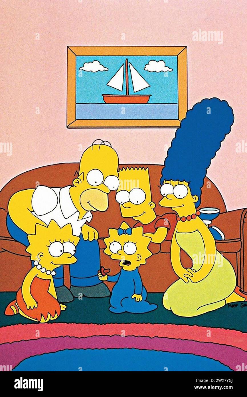 The simpsons tv cartoon hi-res stock photography and images - Alamy