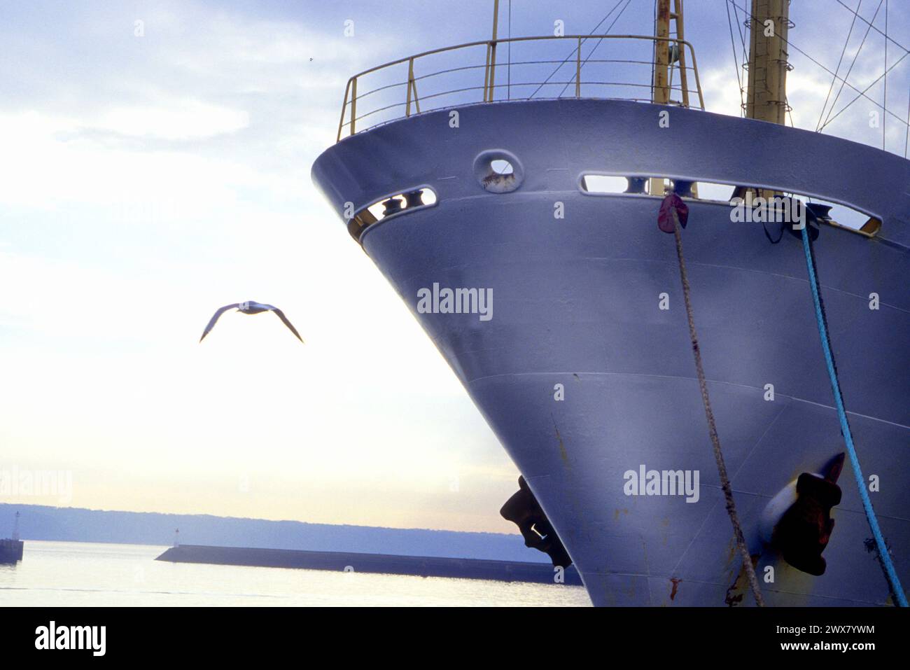 tourism, France, brittany, finistere, north, brest, trade harbour ...