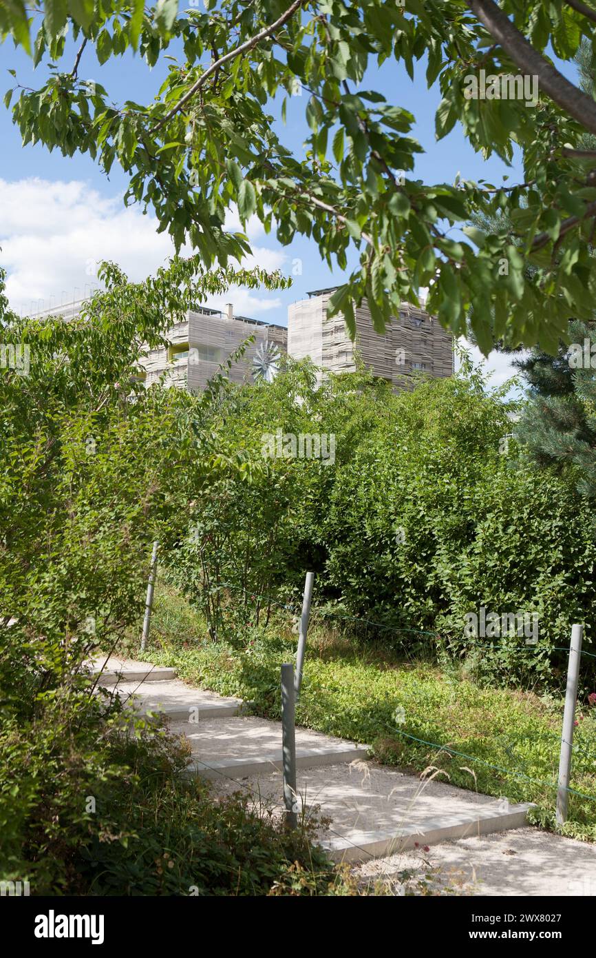 Paris, parc martin luther king, project clichy Batignolles ...