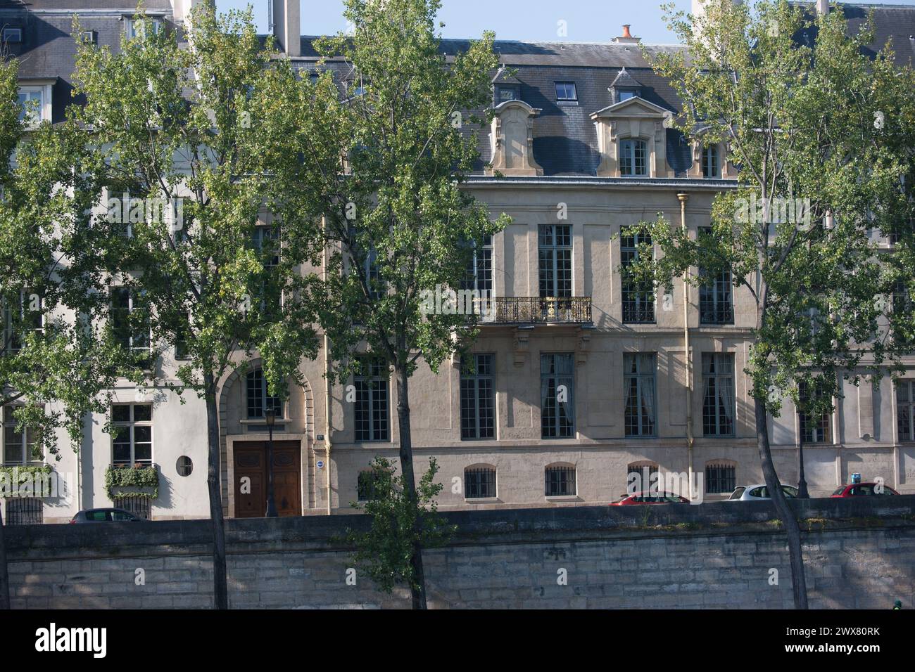 Paris, 4th arrondissement, Île Saint Louis, 17 Quai d'Anjou, Hotel de ...