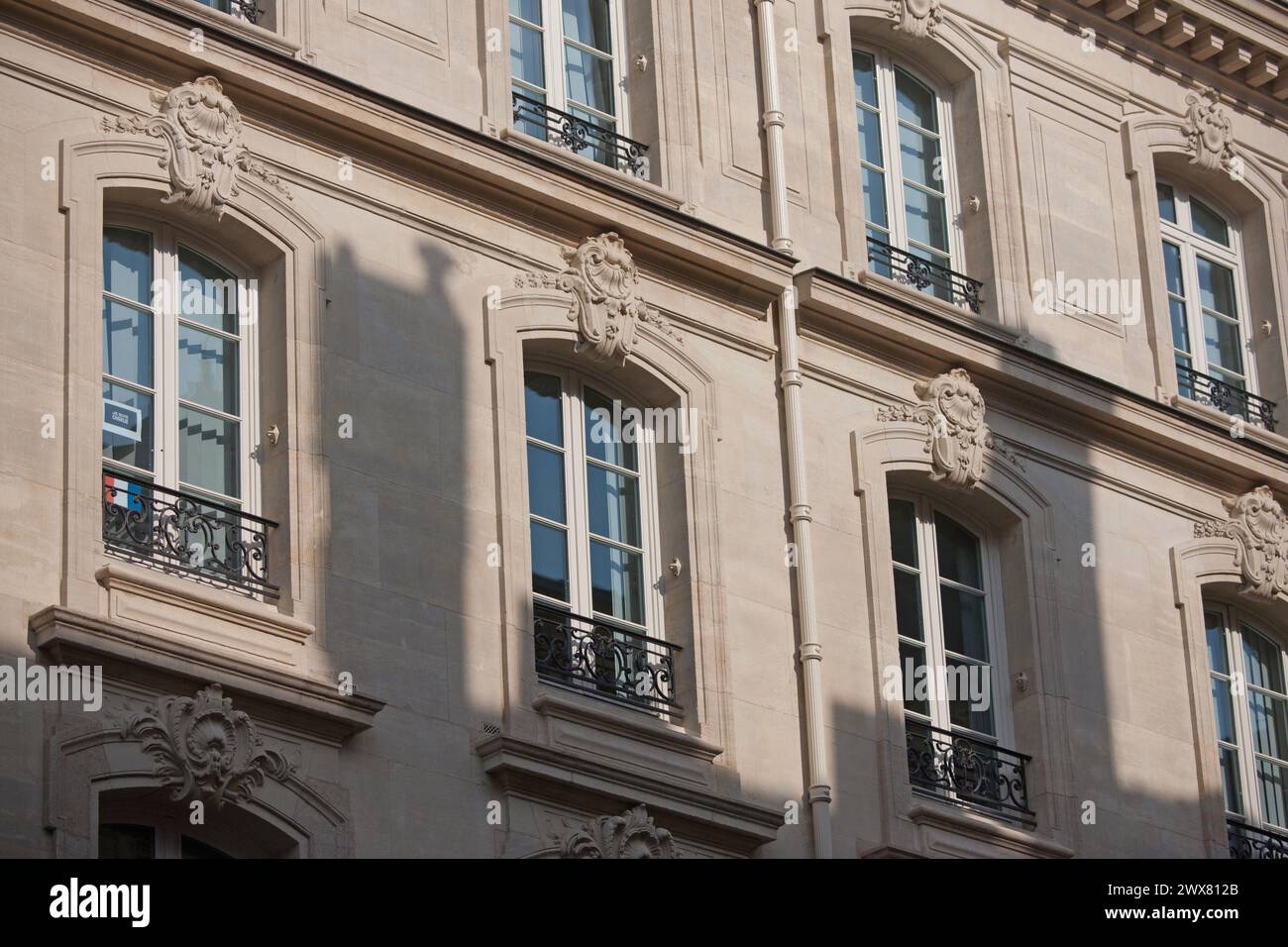 Paris, 52 rue de lille, Prosper Mérimée lived at the 2nd floor Stock ...