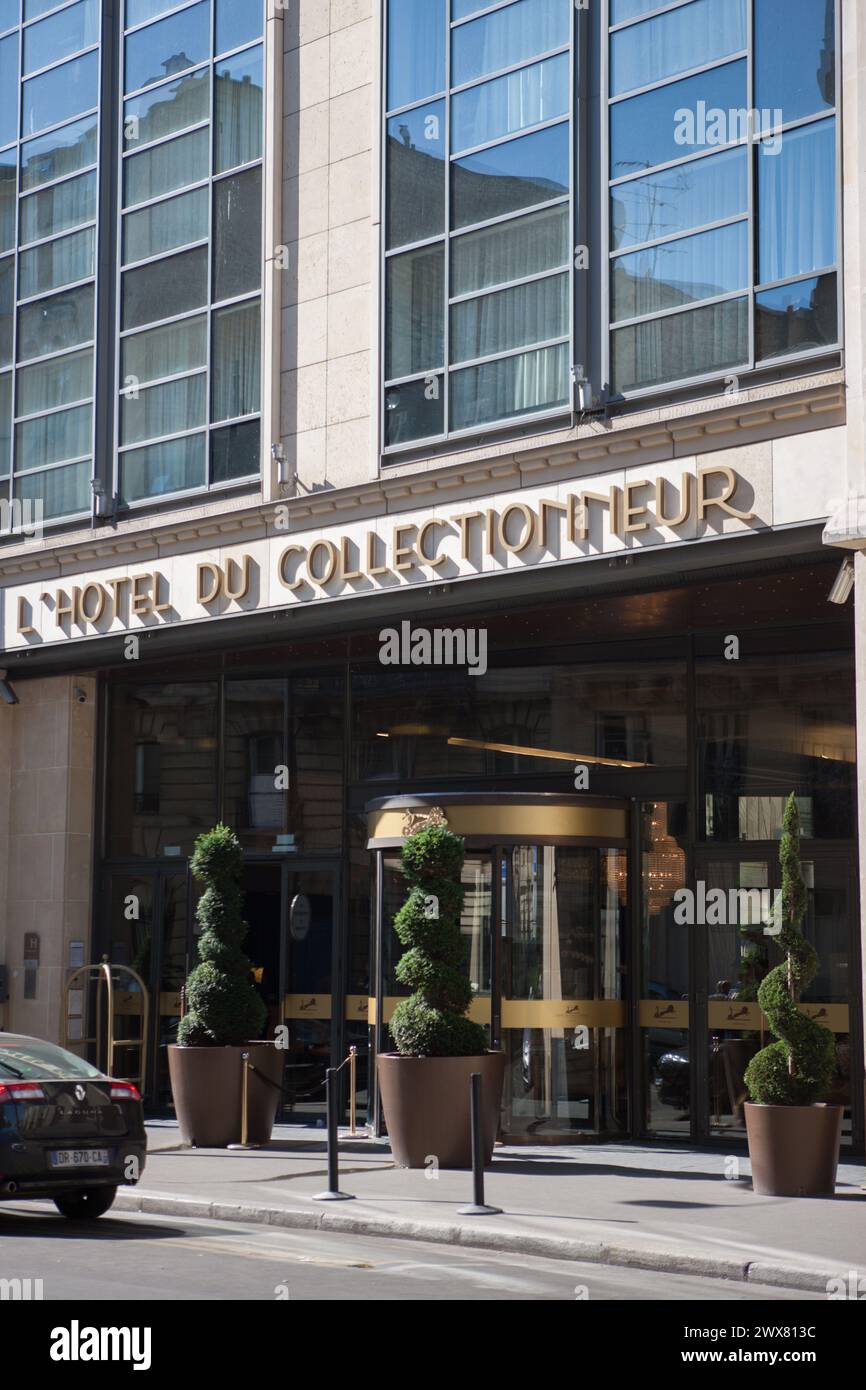 Paris, 8th arrondissement, rue de courcelles, l'hotel du collectionneur ...