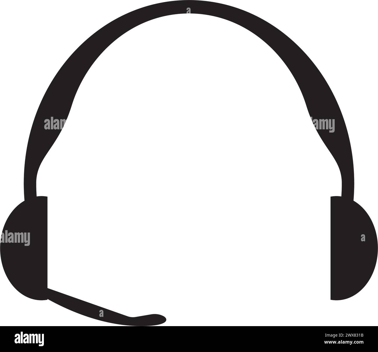 Earphone icon logo, vector design illustration Stock Vector Image & Art ...