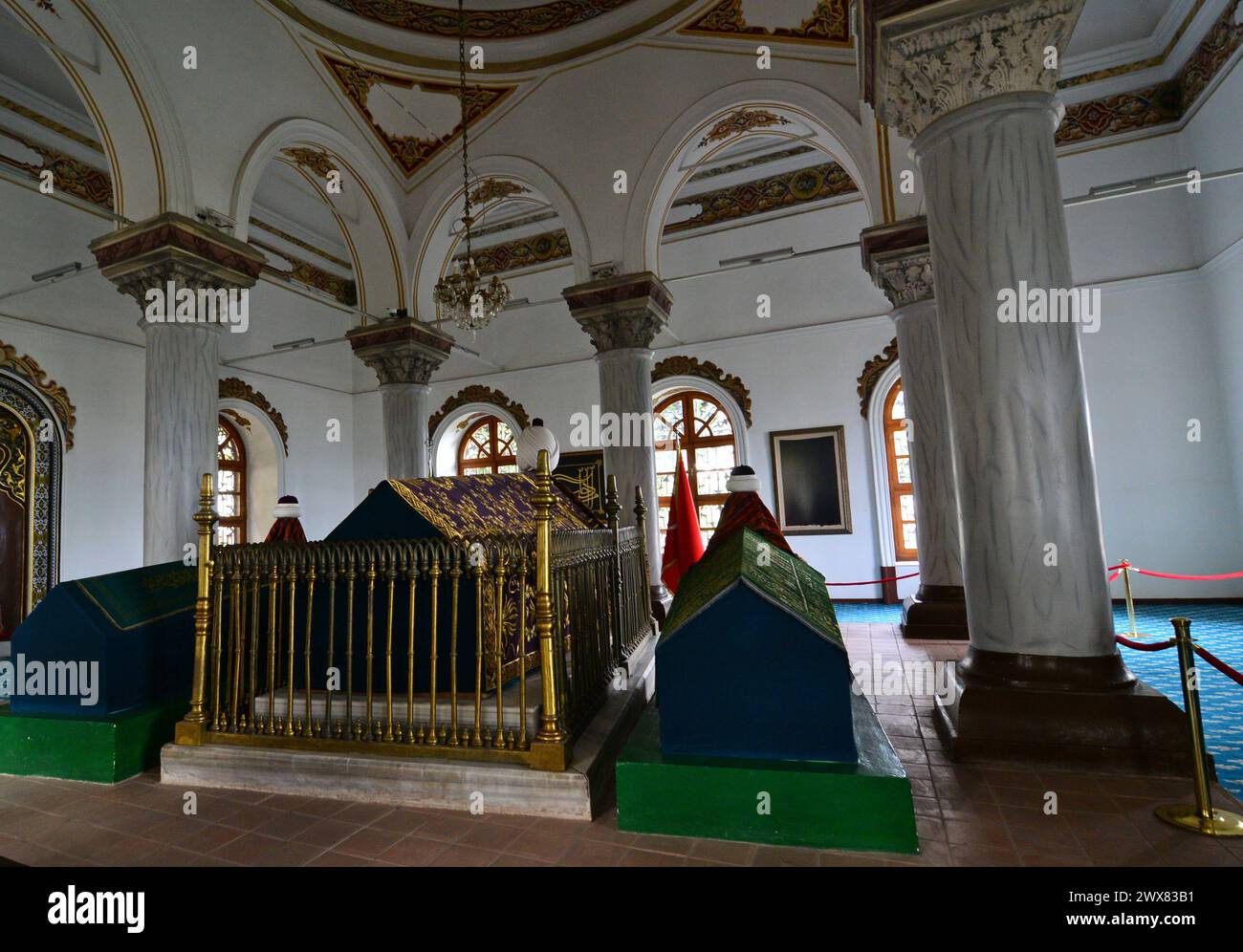 1. Murat Tomb, located in Bursa, Turkey, was built in the 14th century ...
