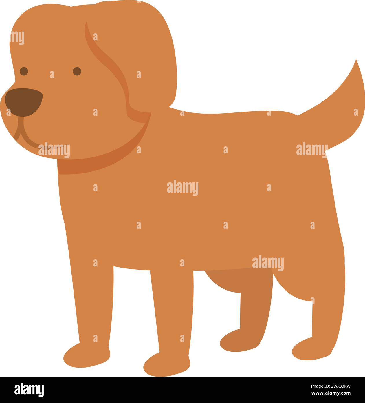 Canine owner icon cartoon vector. Furry friend dog. Adopt new animal ...