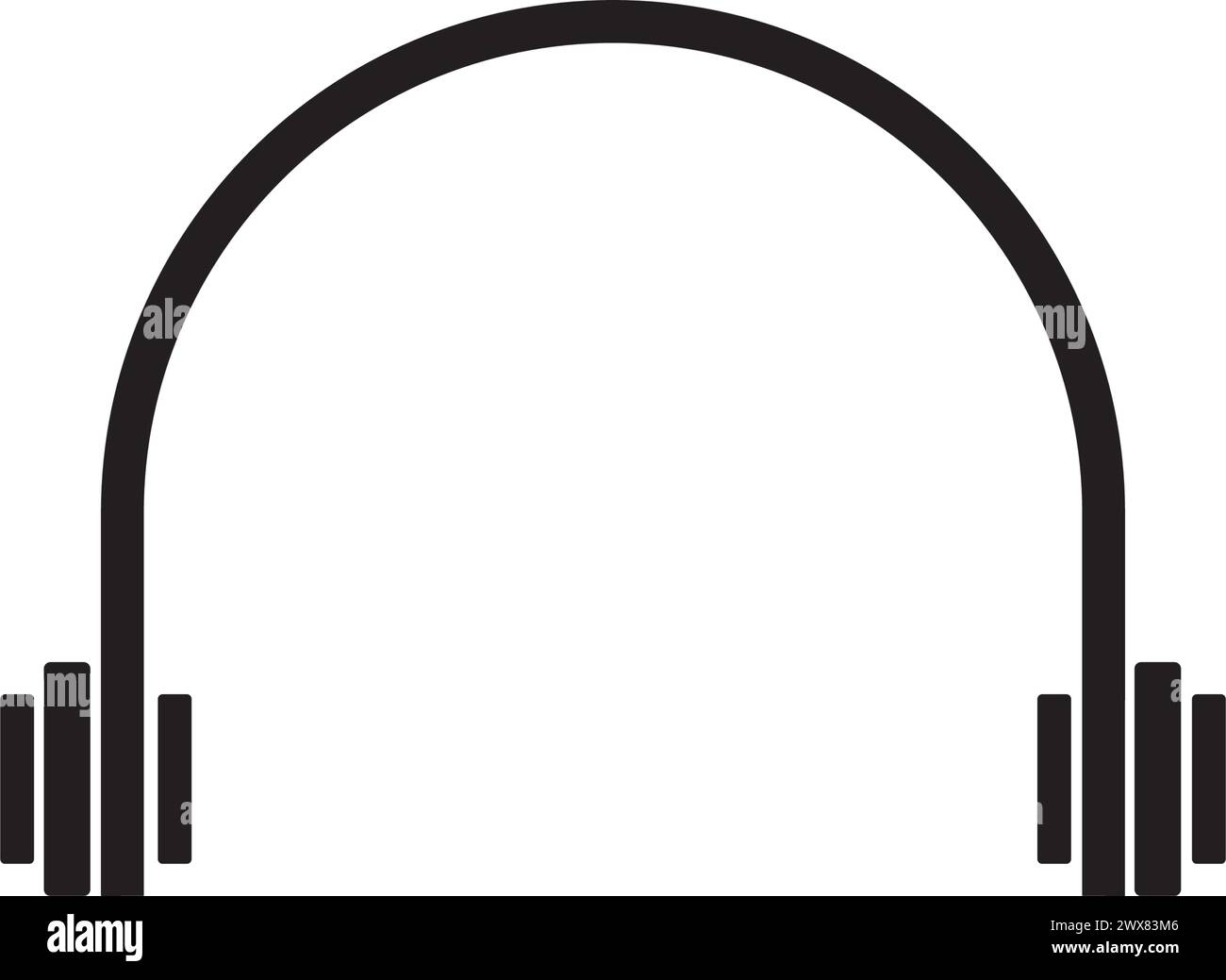 Earphone icon logo, vector design illustration Stock Vector Image & Art ...